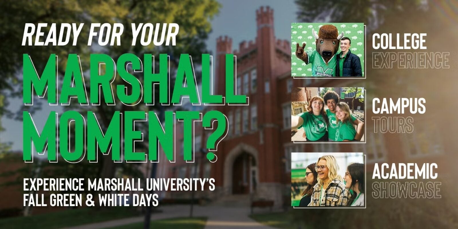 High School Green and White Days - Undergraduate Admissions