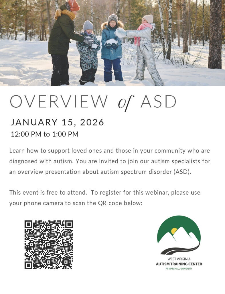 2026 January Overview of ASD – WV Autism Training Center