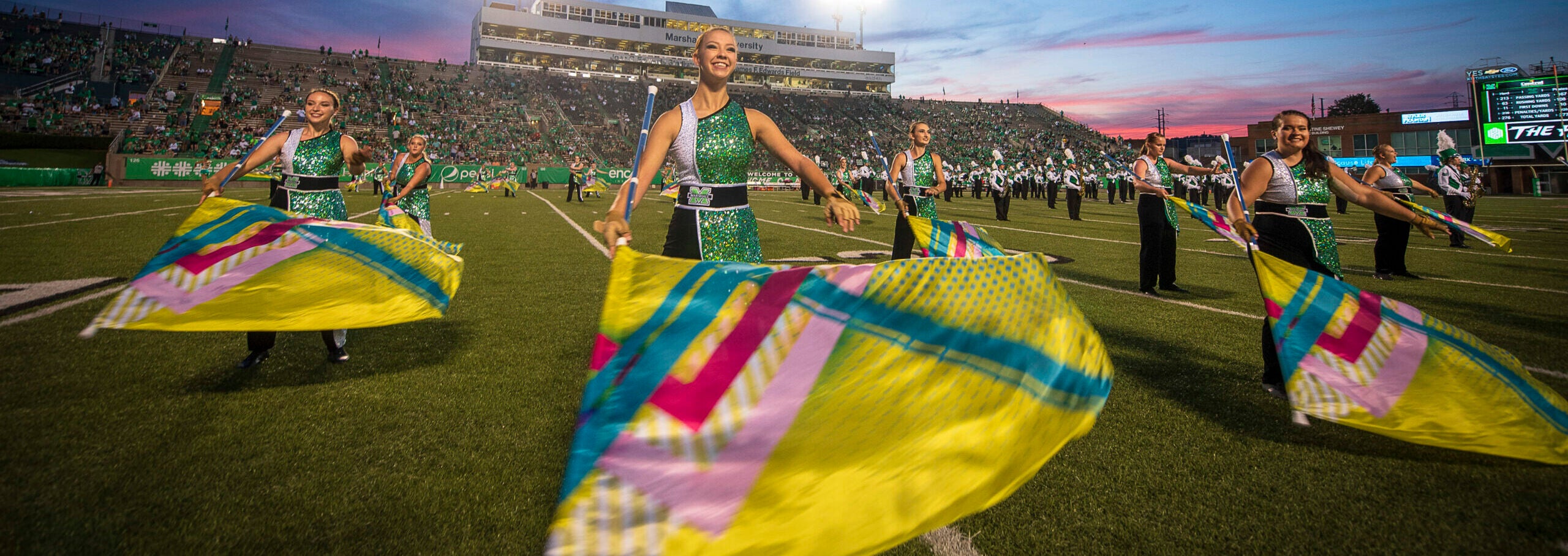 Color Guard - Marshall Wind Bands