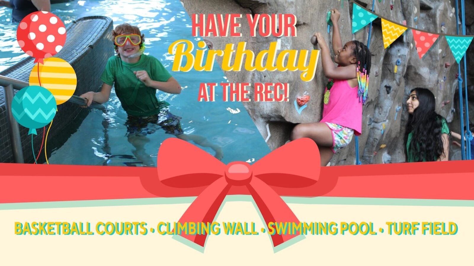 Birthday Parties – Recreation Center