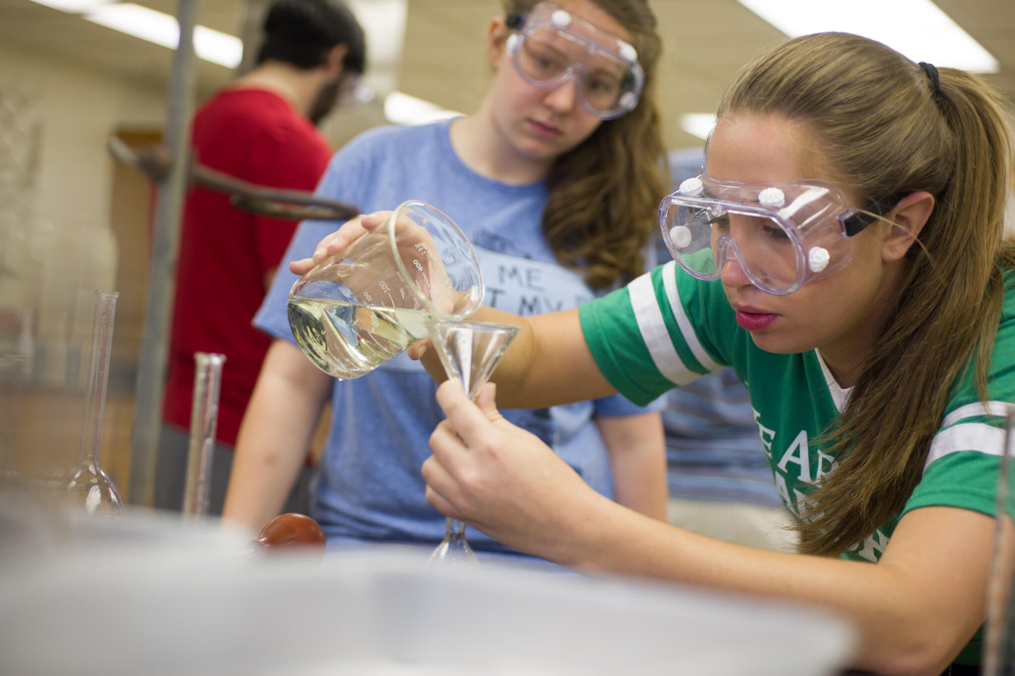 Students in the College of Science - Marshall Science