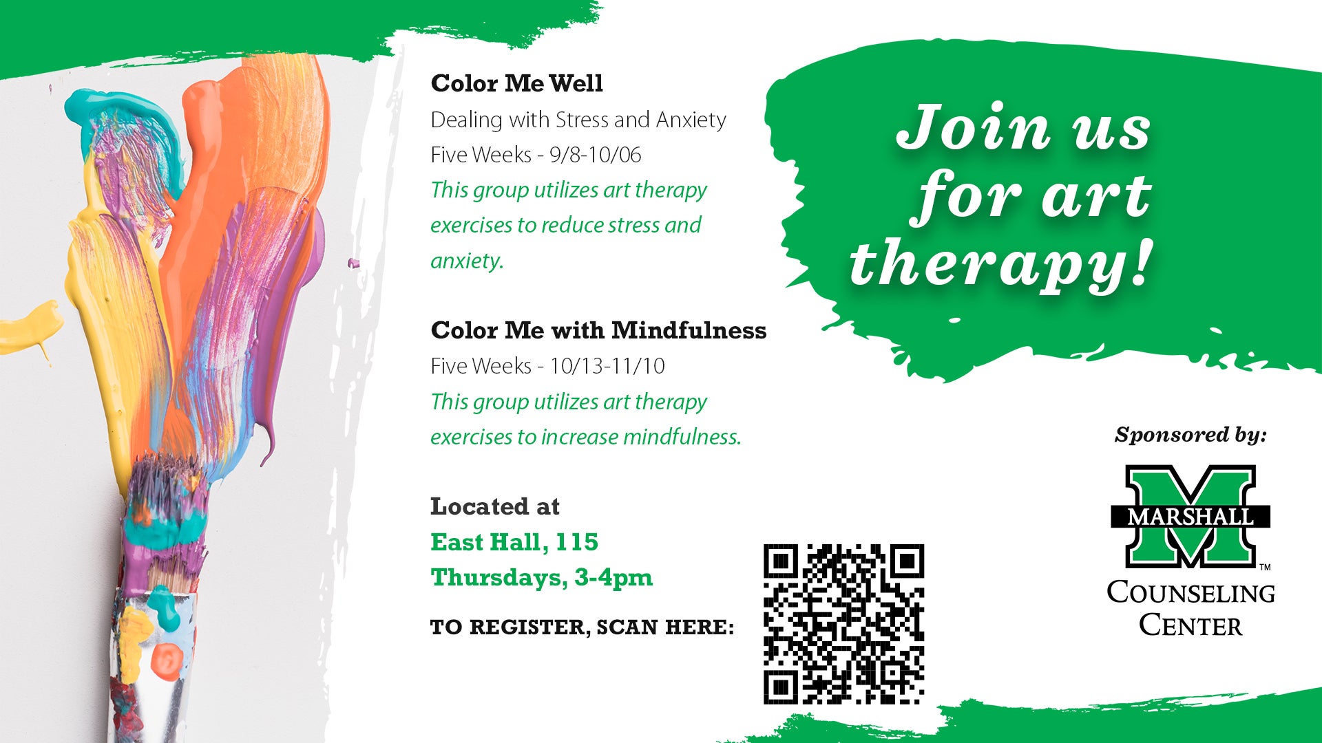 Therapy Groups and Workshops - Counseling Center