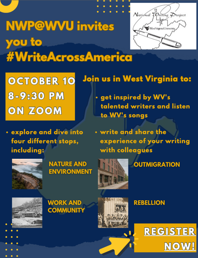 National Writing Project Event – Central West Virginia Writing Project