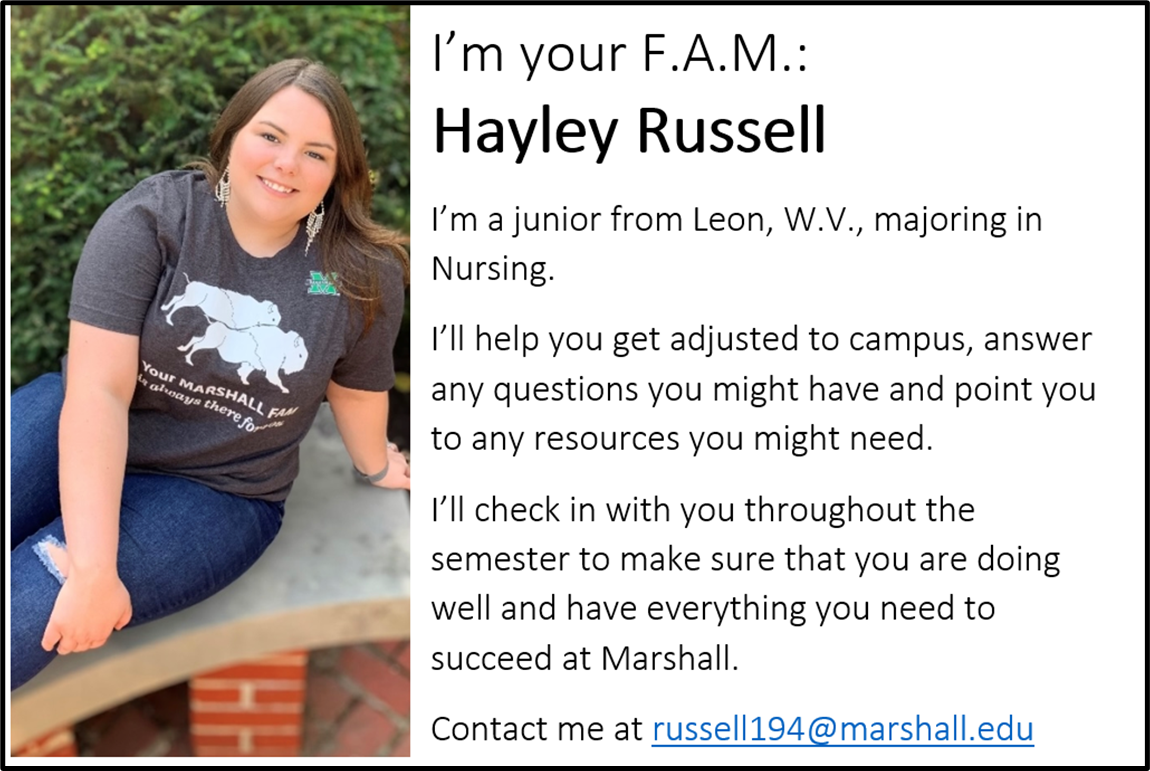 Hayley Russell – Friend at Marshall