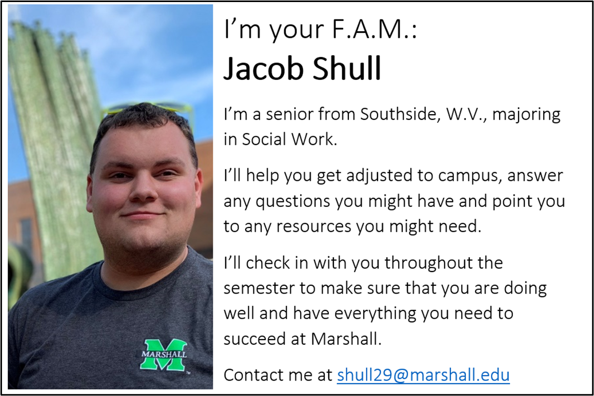 Jacob Shull – Friend at Marshall