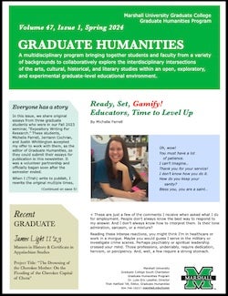 Newsletter – Graduate Humanities Program