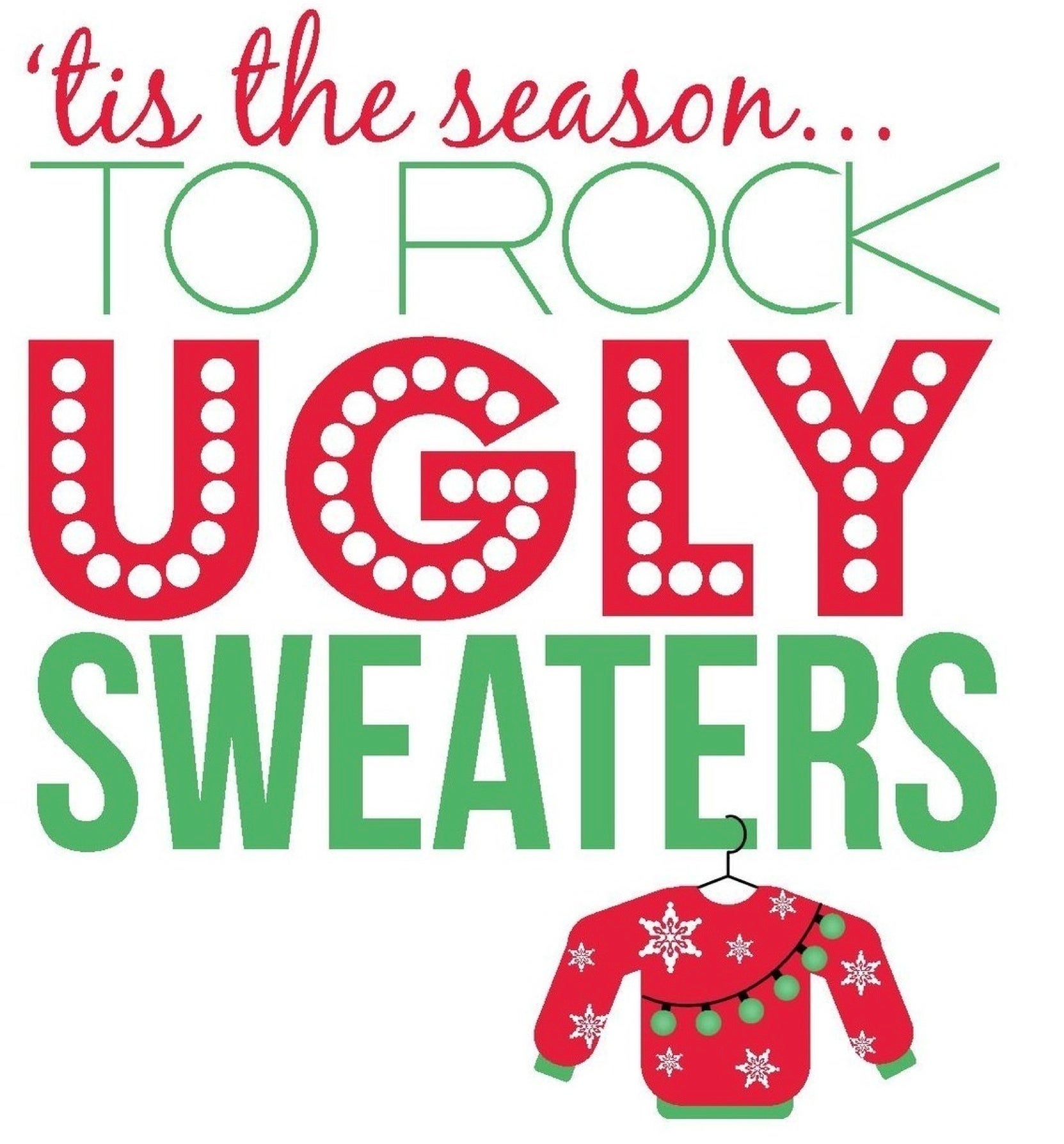 Holiday Sweater Clip Art