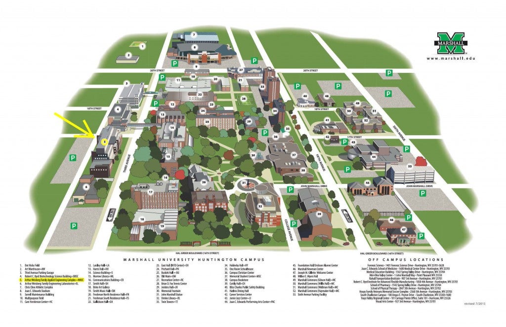 Location - Marshall Institute for Interdisciplinary Research