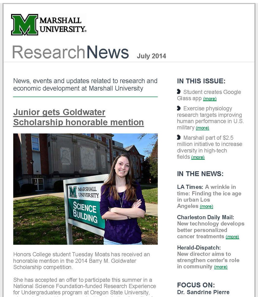 Publications - Marshall University Research Corporation