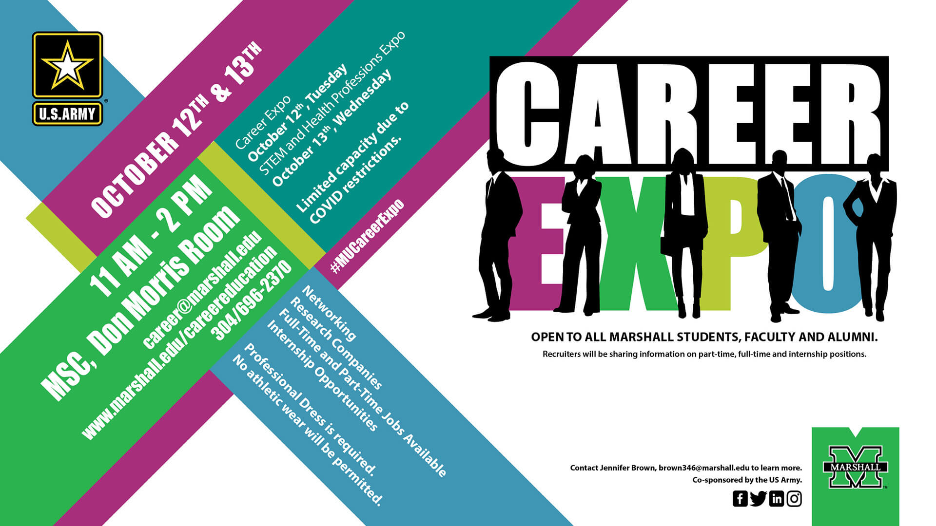 Career Expos set for next week - Marshall University News