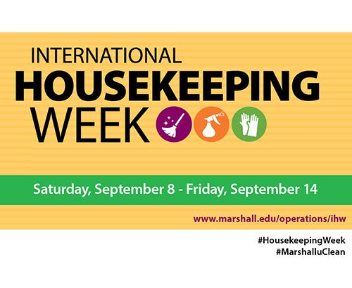International Housekeeping Week to be celebrated Sept. 8-14 - Marshall ...
