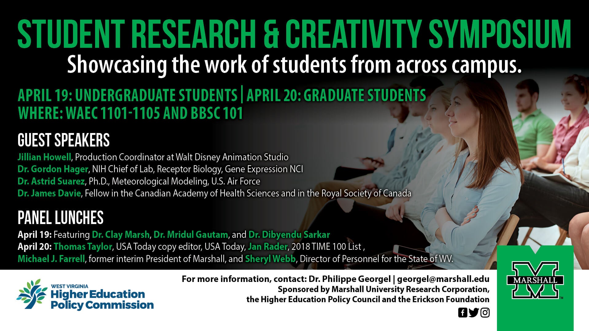 Marshall to host Student Research and Creativity Symposium to showcase ...