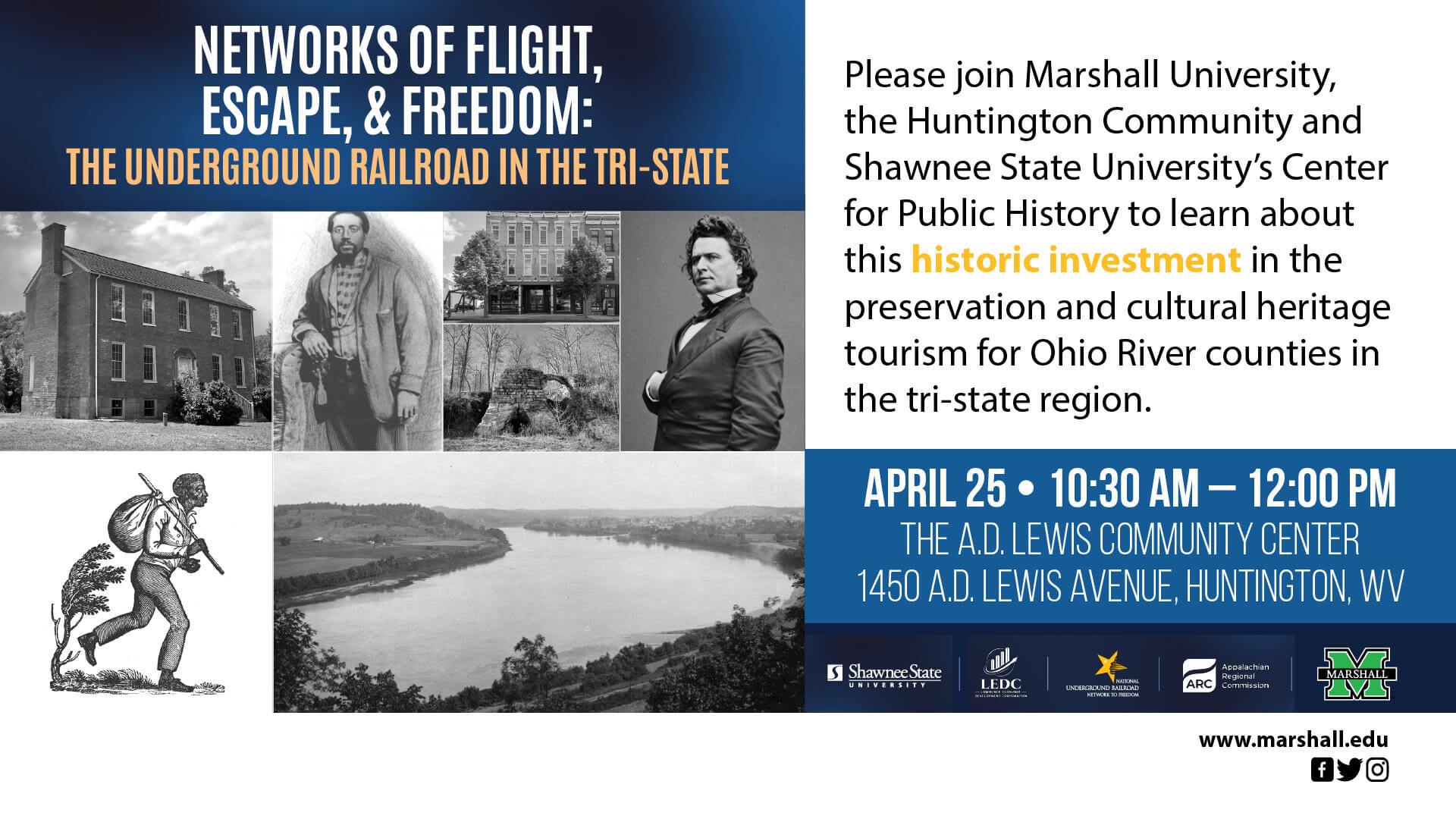 Marshall, Appalachian Freedom Heritage Initiative to host Underground ...